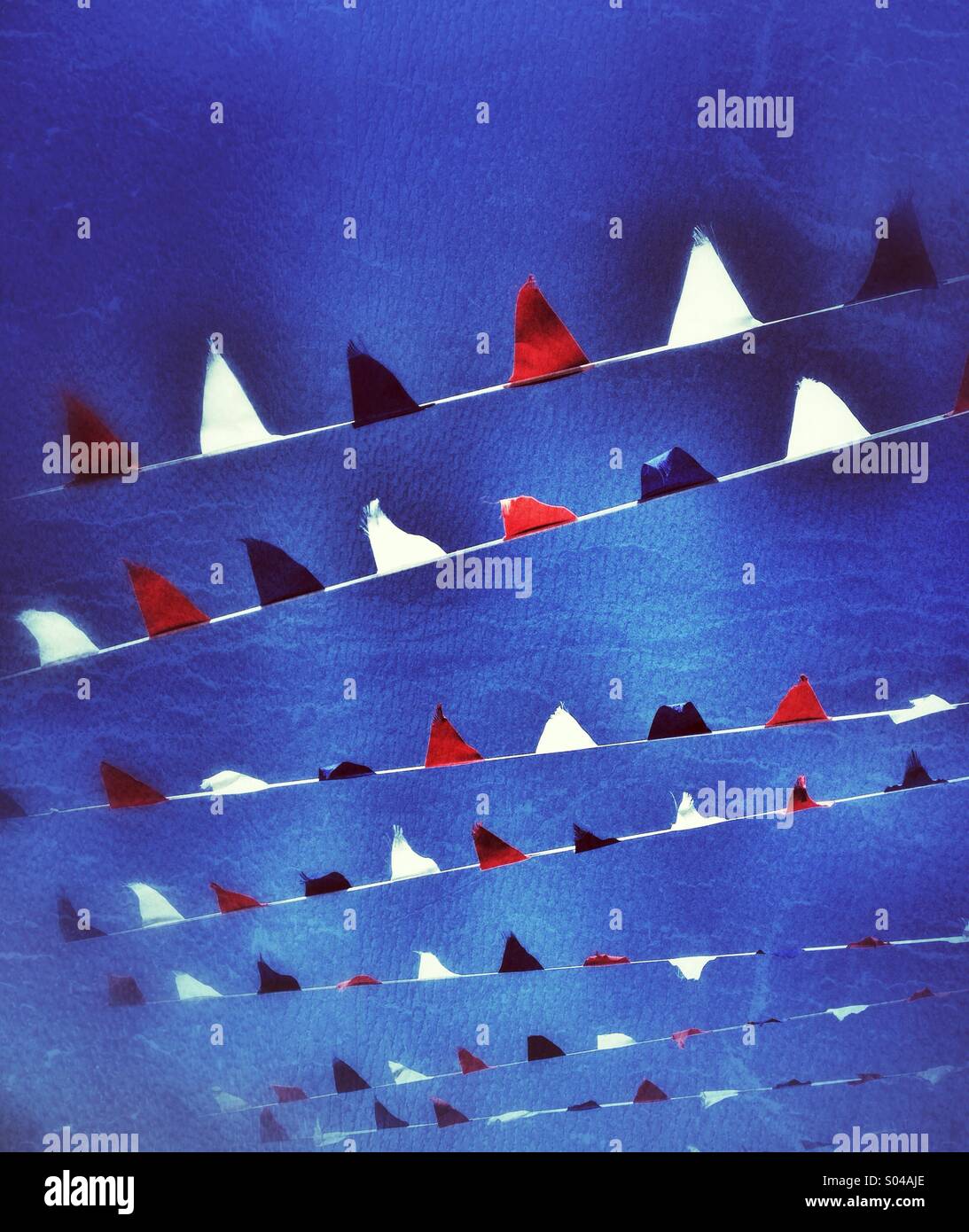 Lines of bunting hi-res stock photography and images - Alamy