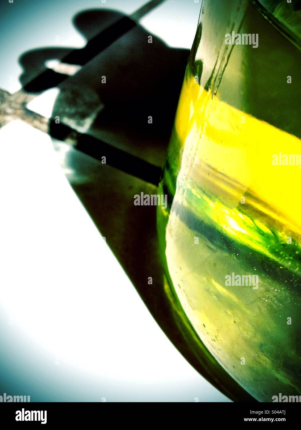Olive oil shapes Stock Photo - Alamy