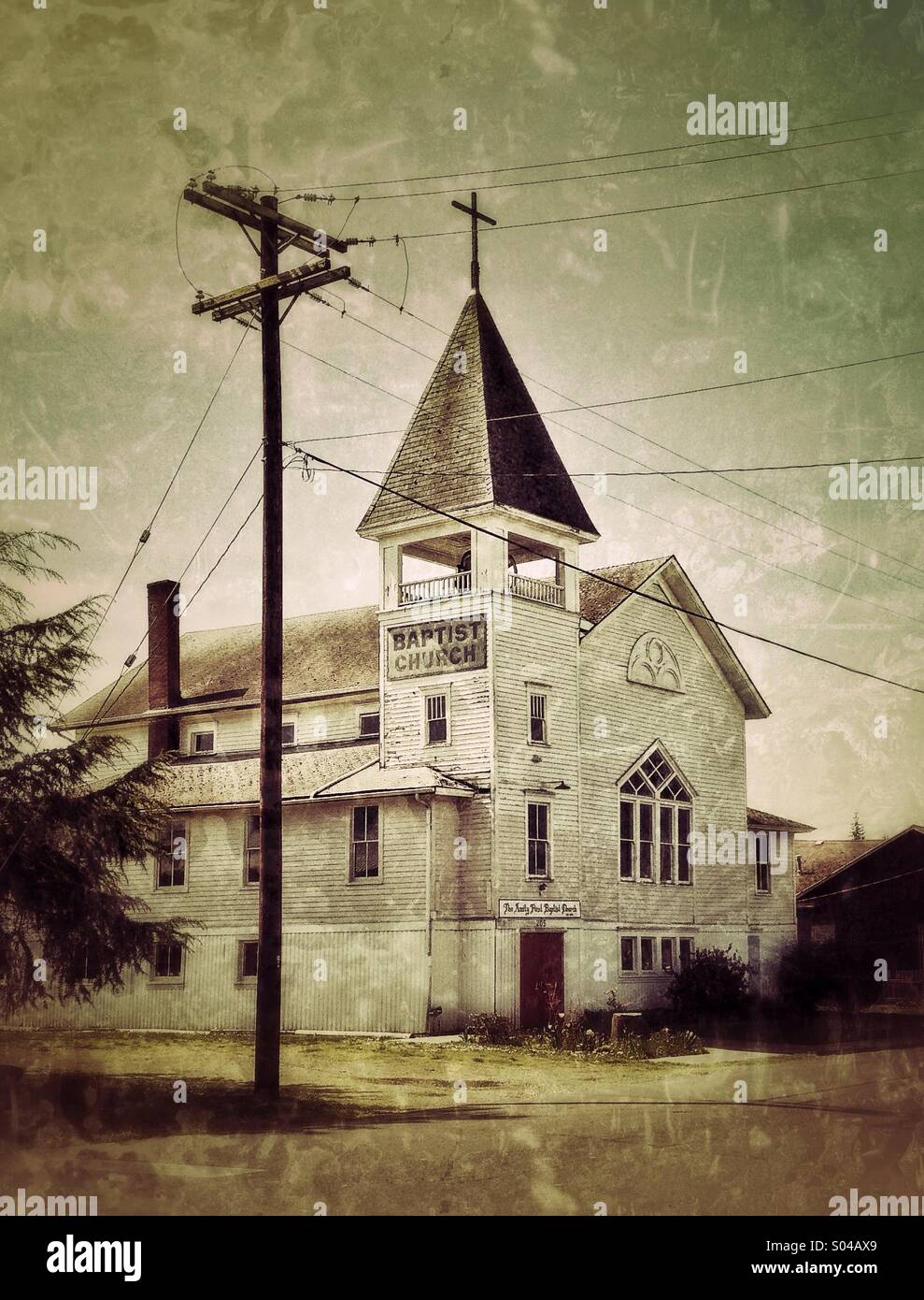 Small town, rural America Stock Photo - Alamy