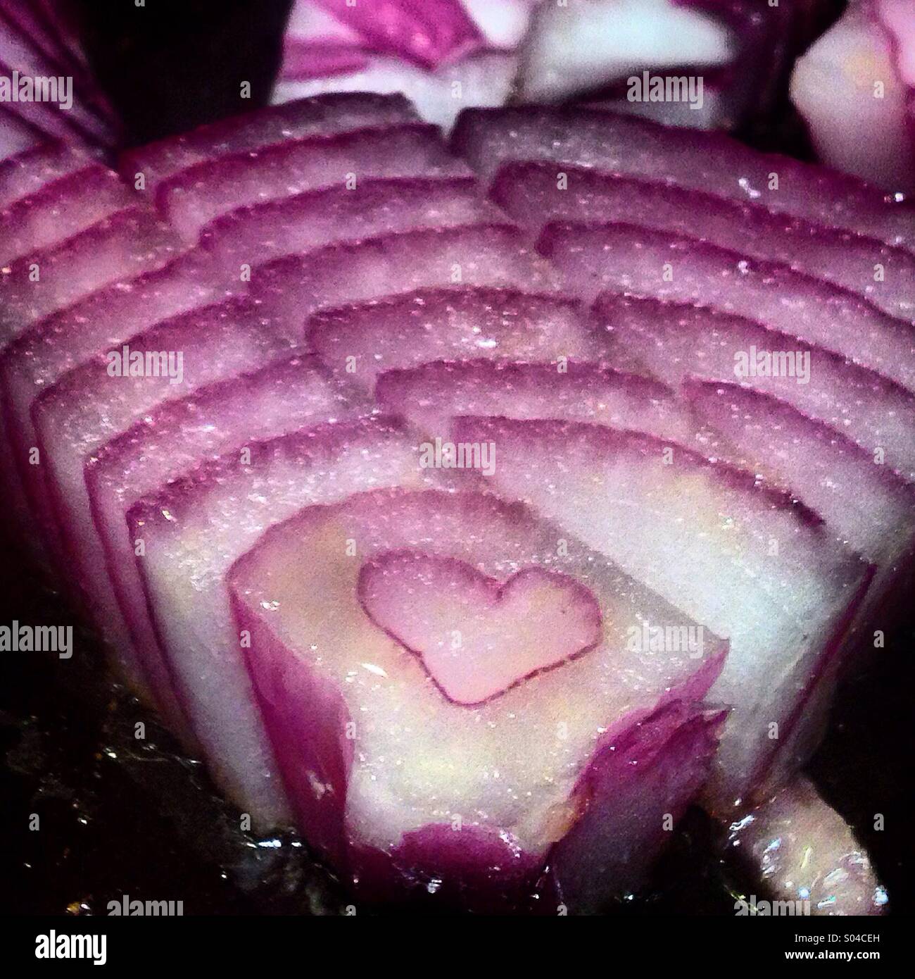 Heart onion hi-res stock photography and images - Alamy
