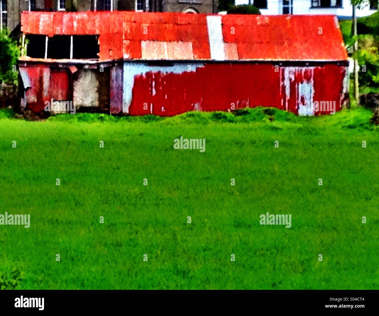 Rusty metal shed hi-res stock photography and images - Alamy