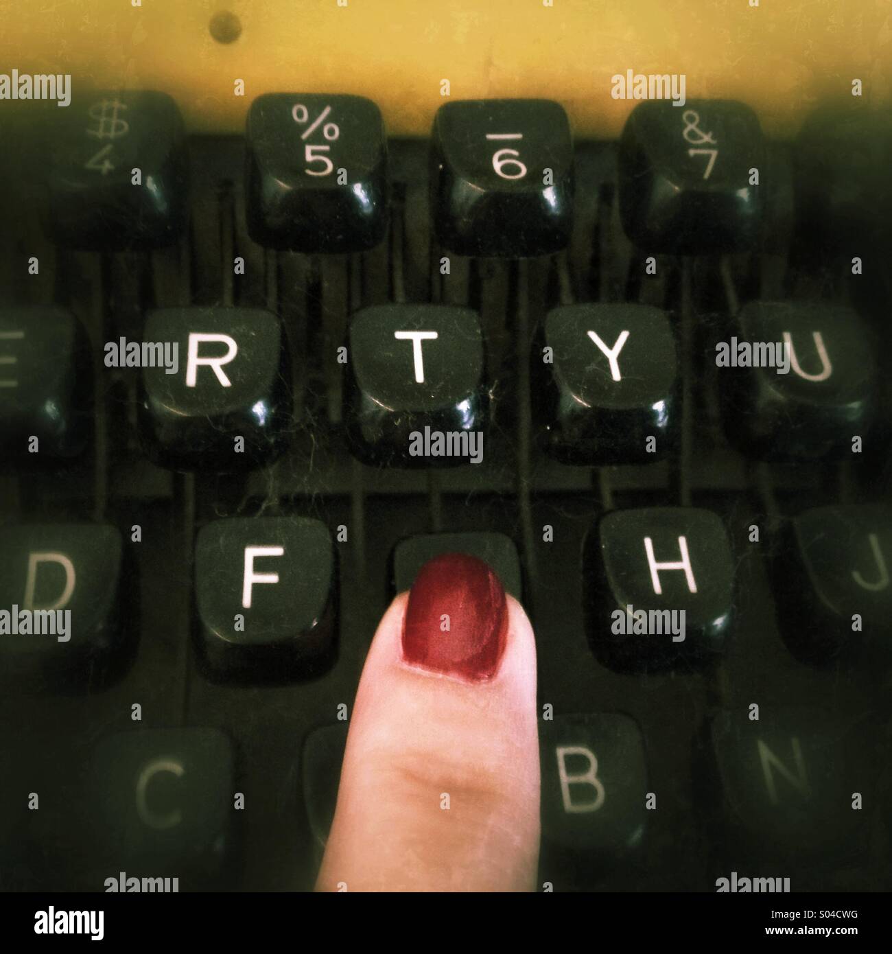 Typing machine hi-res stock photography and images - Alamy