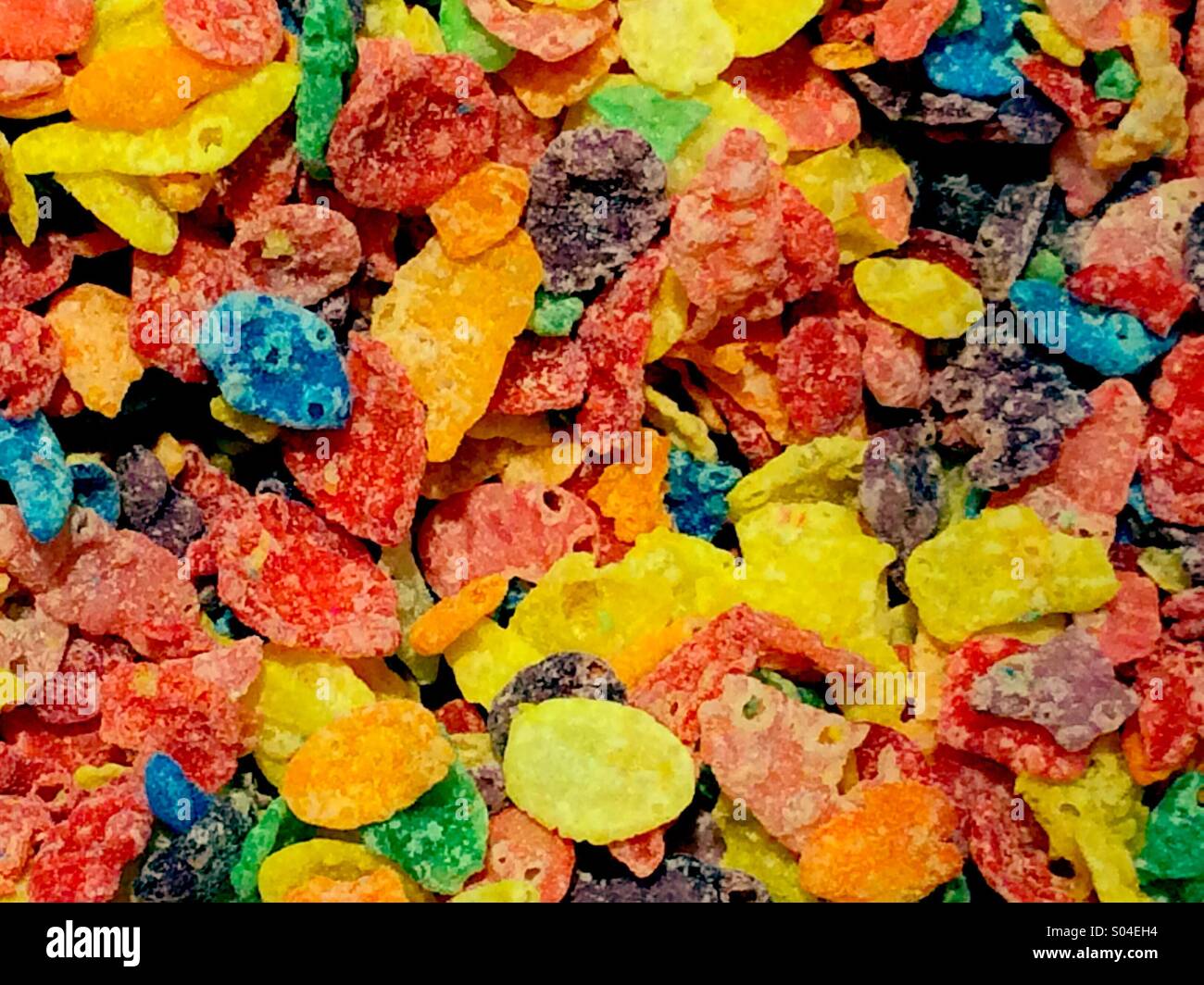 Colorful breakfast cereal Stock Photo - Alamy
