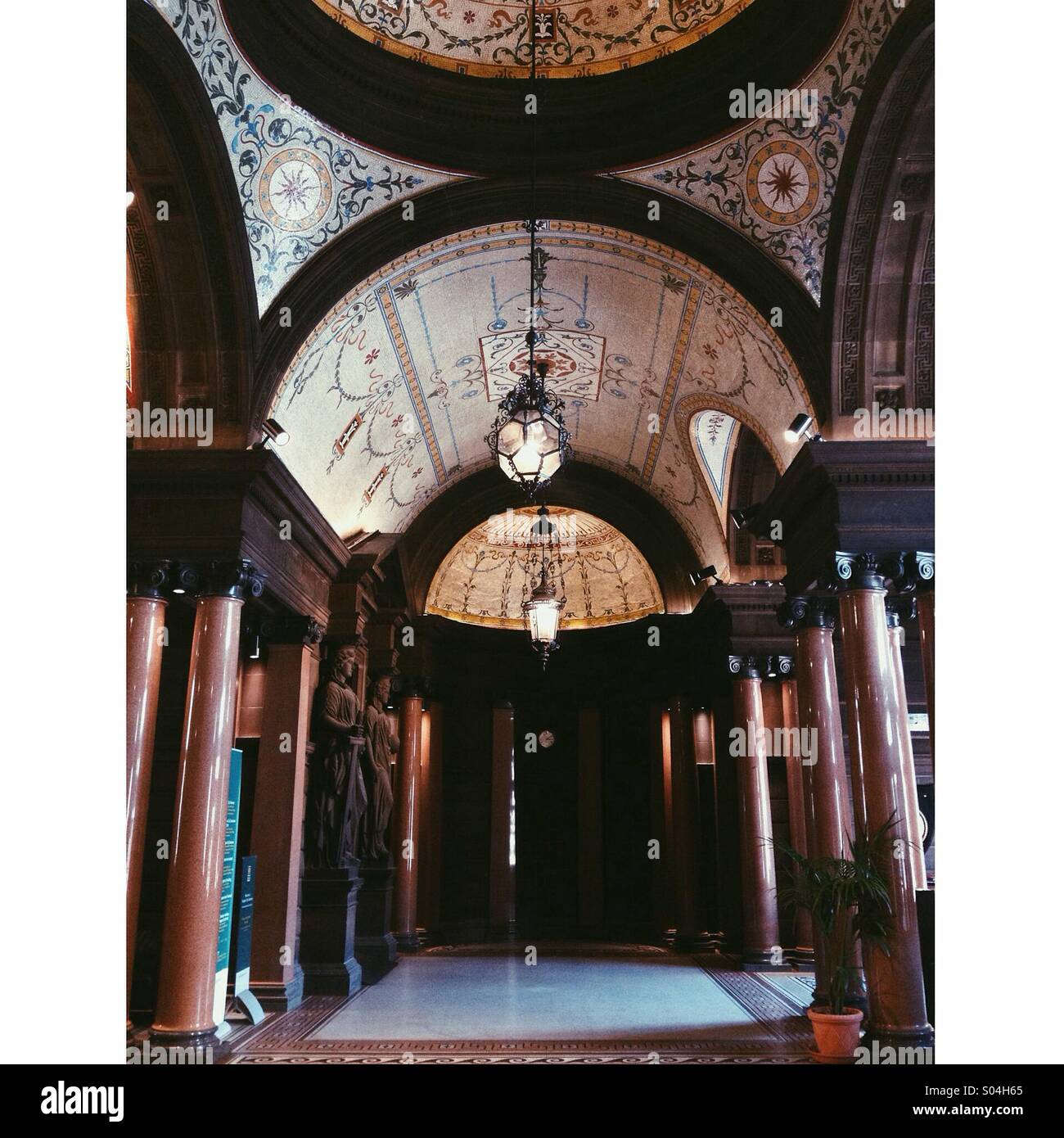 Glasgow city chambers interior hi-res stock photography and images - Alamy