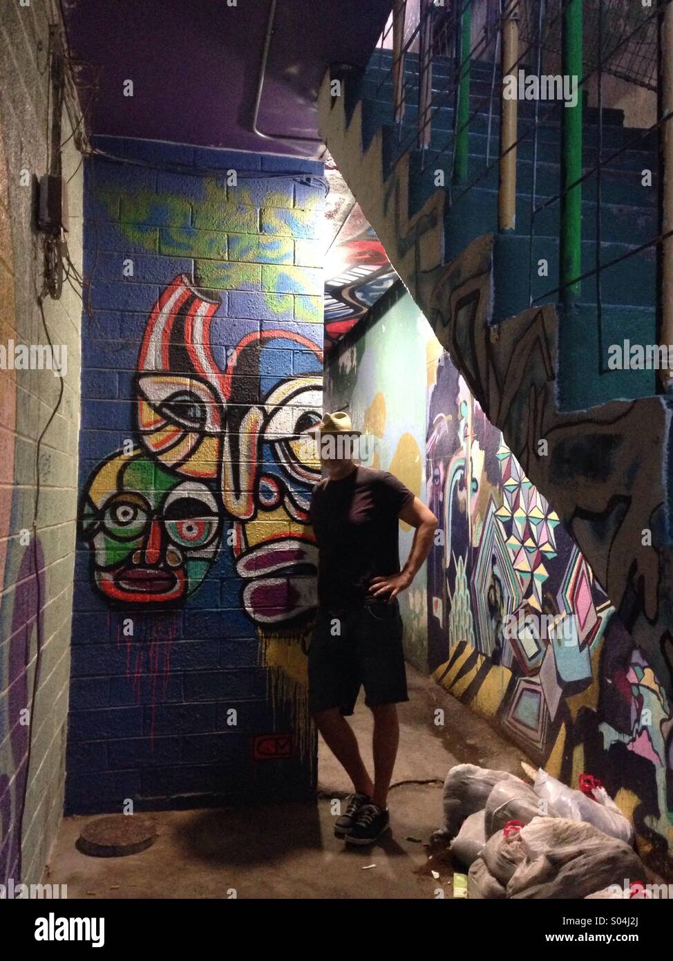 Edgy graffiti hi-res stock photography and images - Alamy