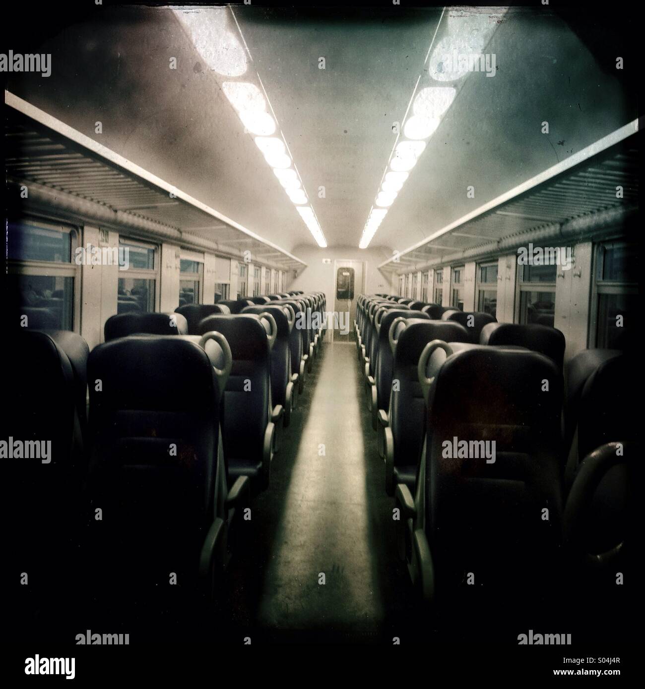 Empty train hi-res stock photography and images - Alamy