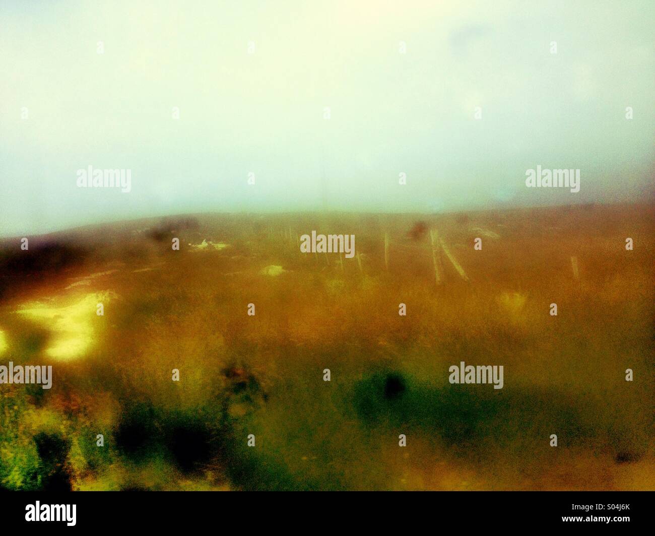 Bog Road Donegal Stock Photo - Alamy