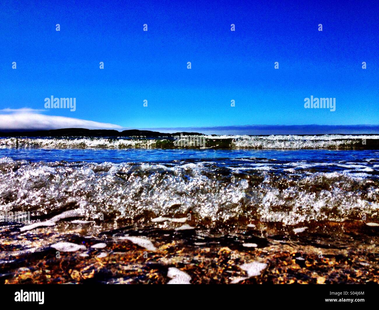 Ocean Colour Scene Stock Photo - Alamy