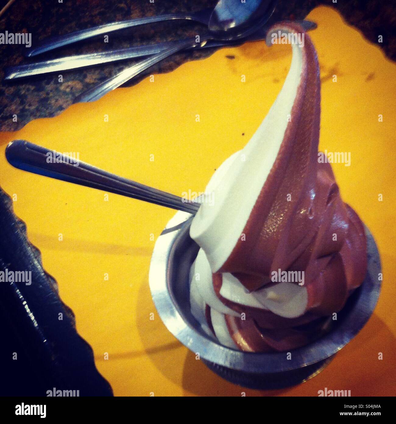 Some delicious ice cream Stock Photo - Alamy