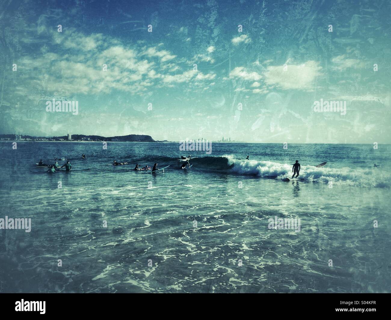 Retro beach look hi-res stock photography and images - Alamy