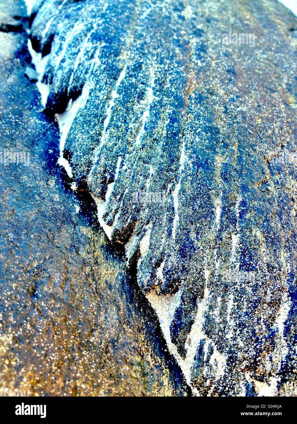 Rock and Sand Stock Photo - Alamy