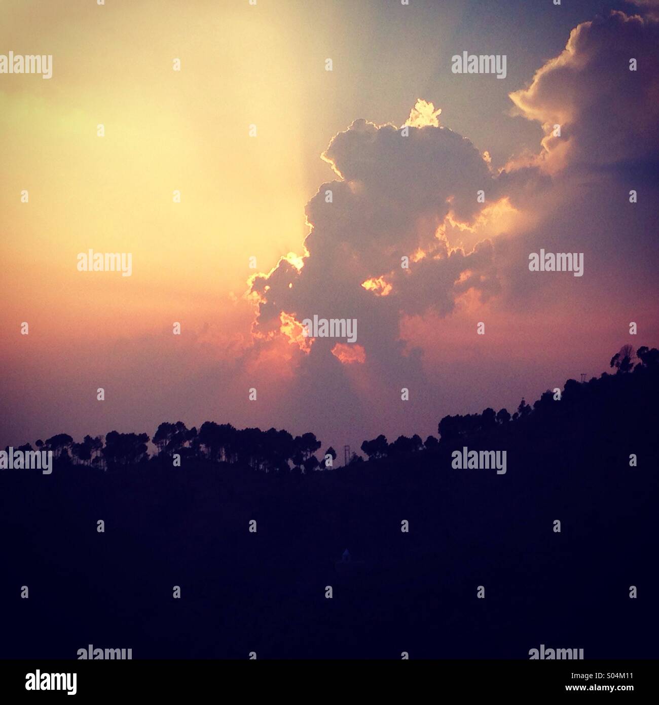 Silver evening hi-res stock photography and images - Alamy
