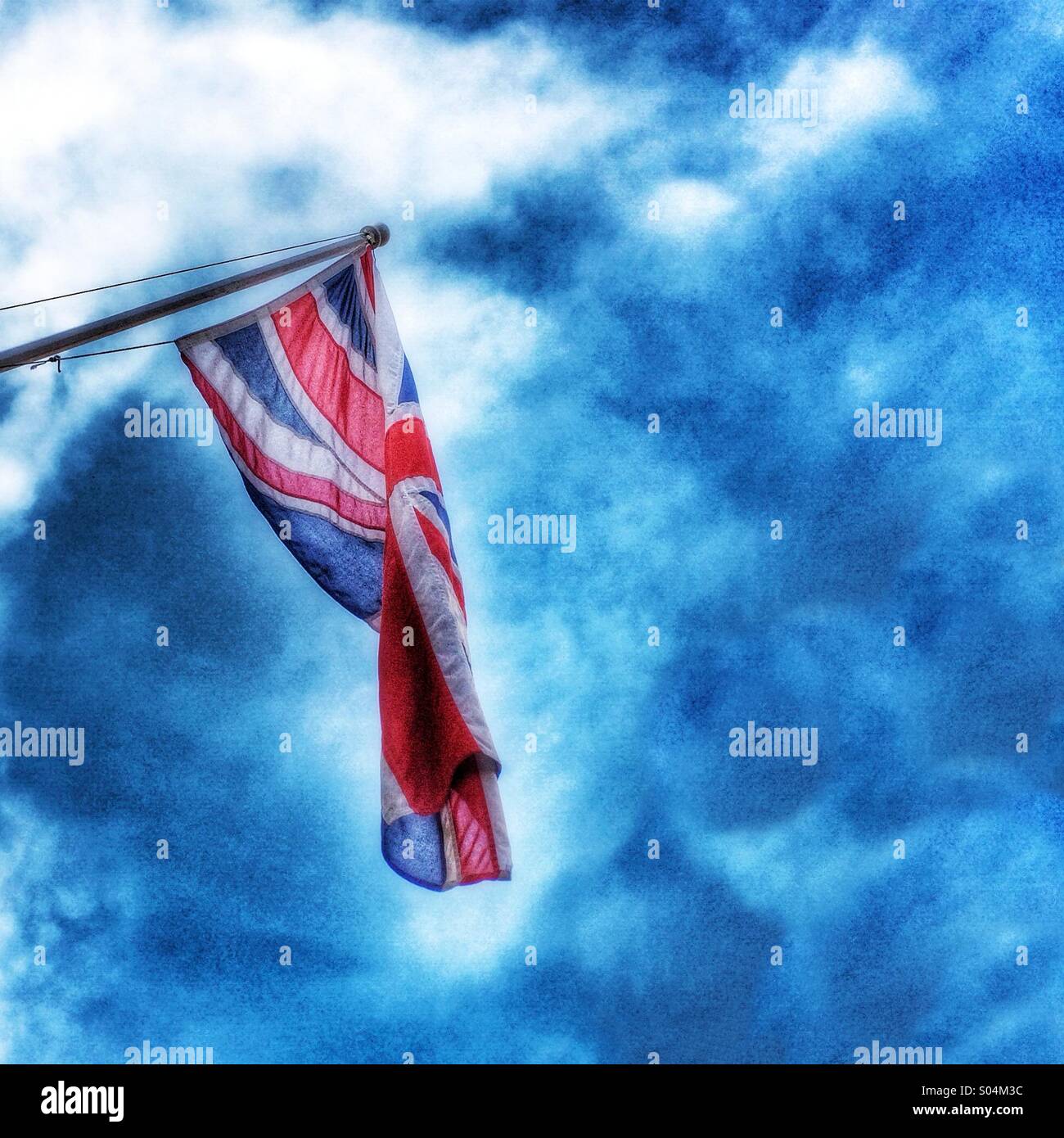 British Union Jack flag Stock Photo - Alamy