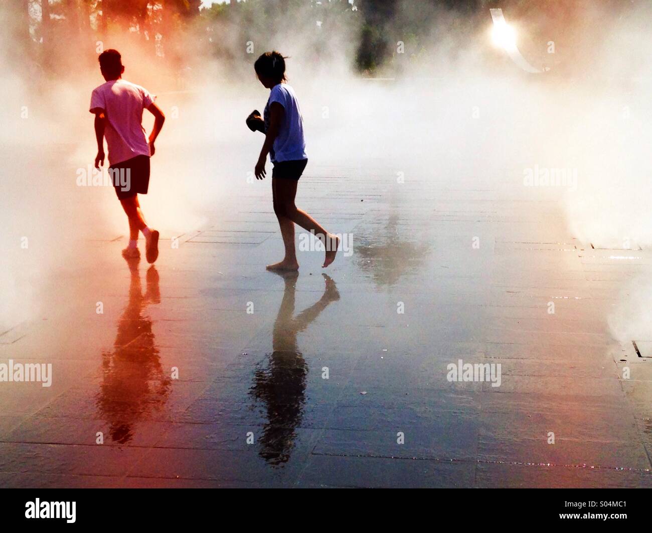 Teenage Girl Running Away From Home