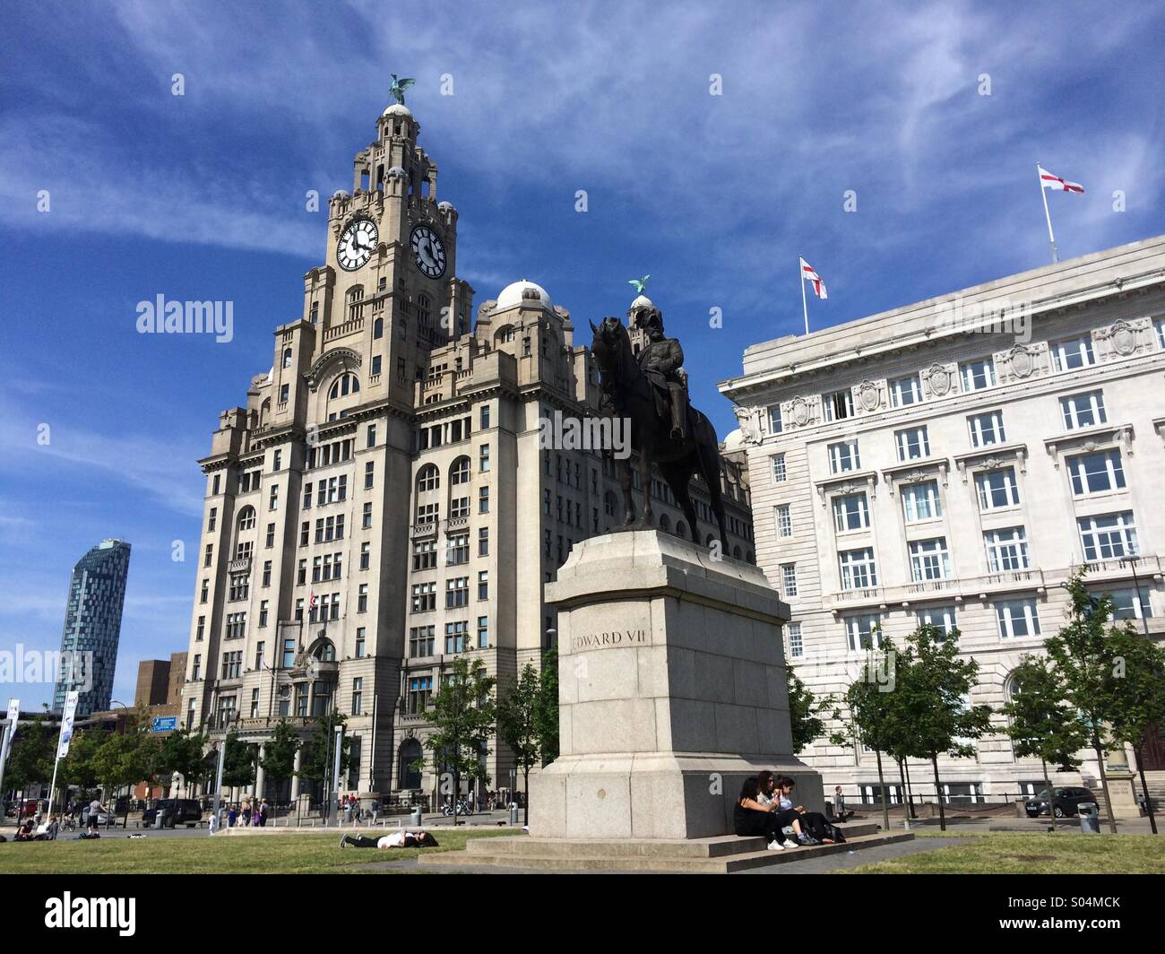 The Liver Building Stock Photo - Alamy