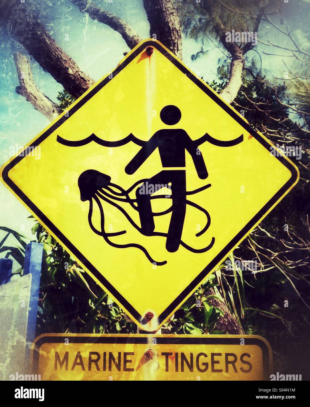 Marine Stingers Sign Stock Photos & Marine Stingers Sign Stock Images ...