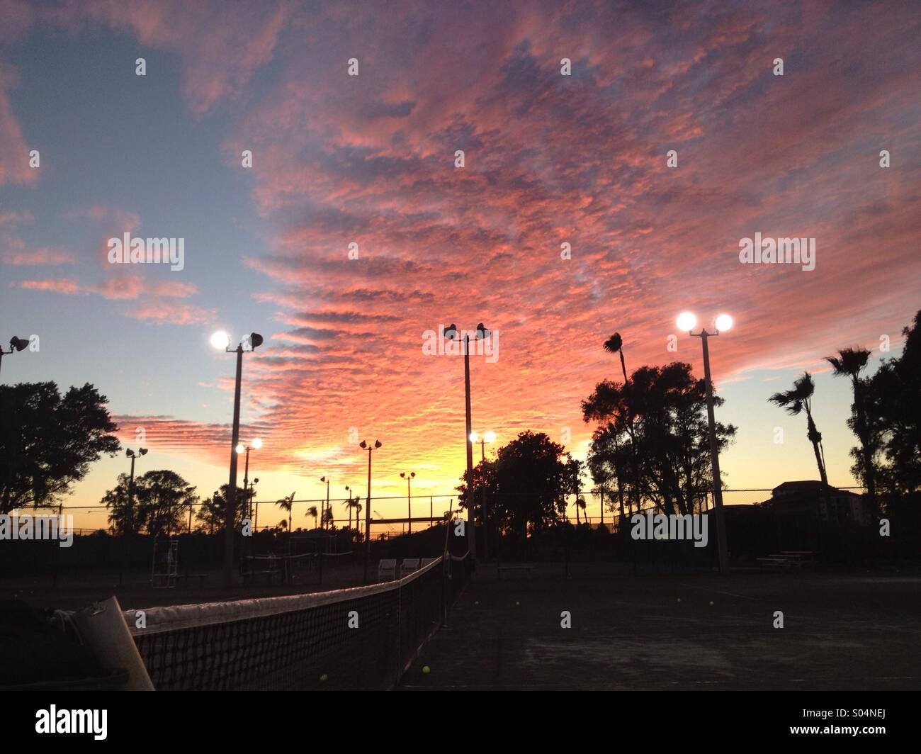 Tennis lights hi-res stock photography and images - Alamy