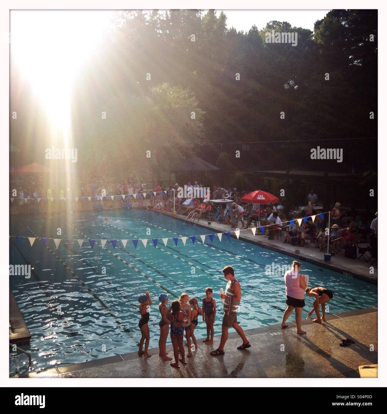 Swim meet hi-res stock photography and images - Alamy