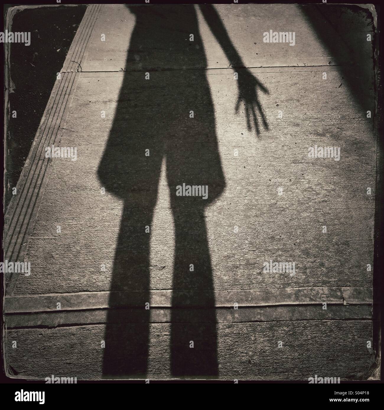 Shadow person shadow person mystery hi-res stock photography and images ...