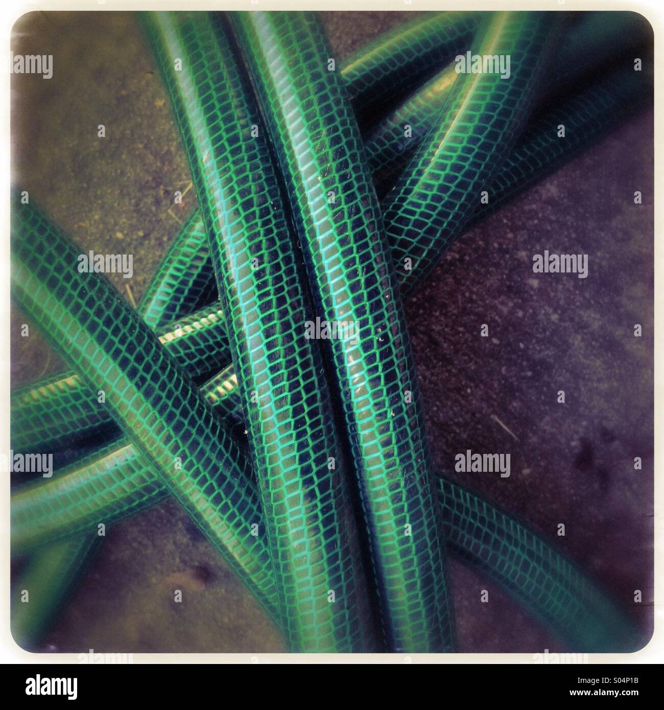 Tangled hose hi-res stock photography and images - Alamy