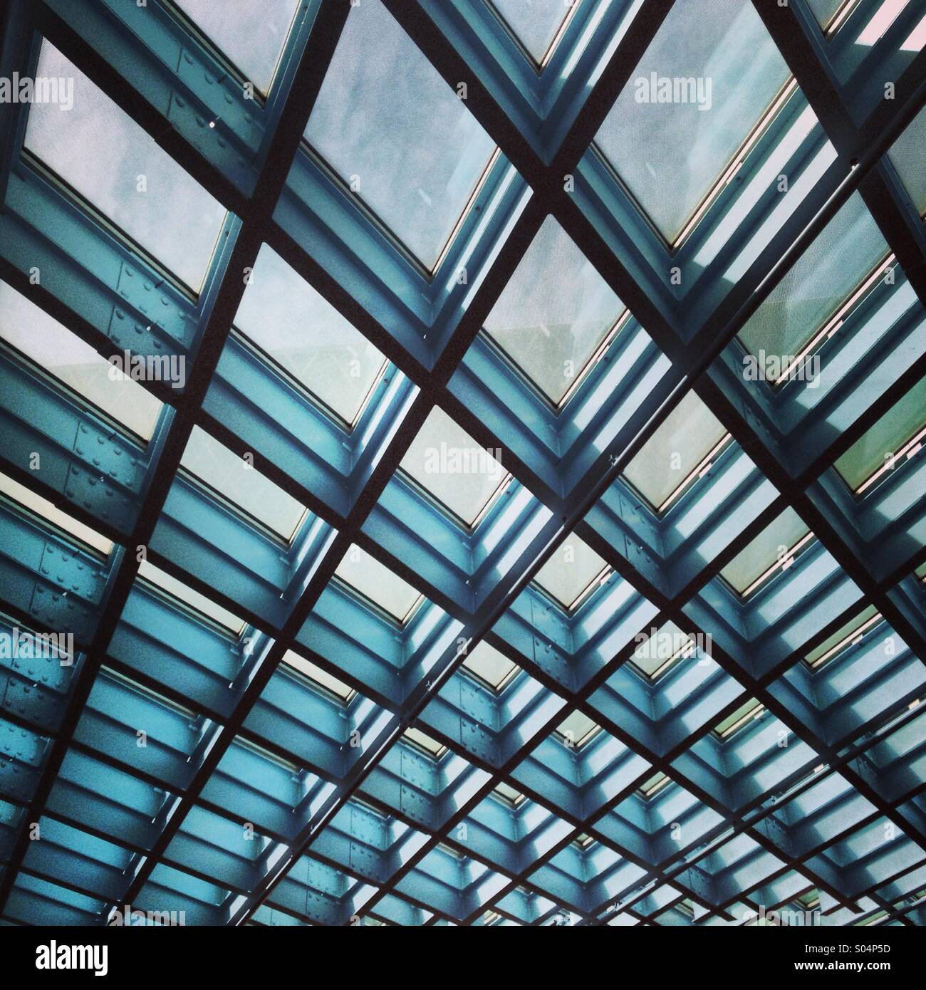 Ceiling triangle hi-res stock photography and images - Alamy