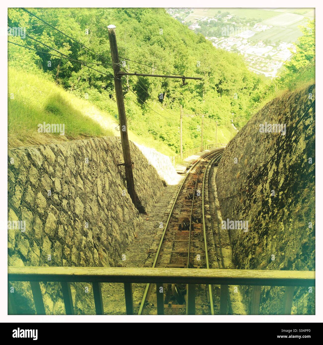 Funicular Railway Track High Resolution Stock Photography and Images ...