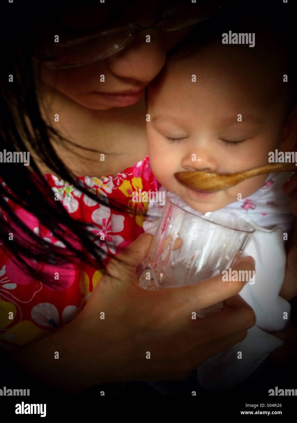 Spoon feed hi-res stock photography and images - Alamy