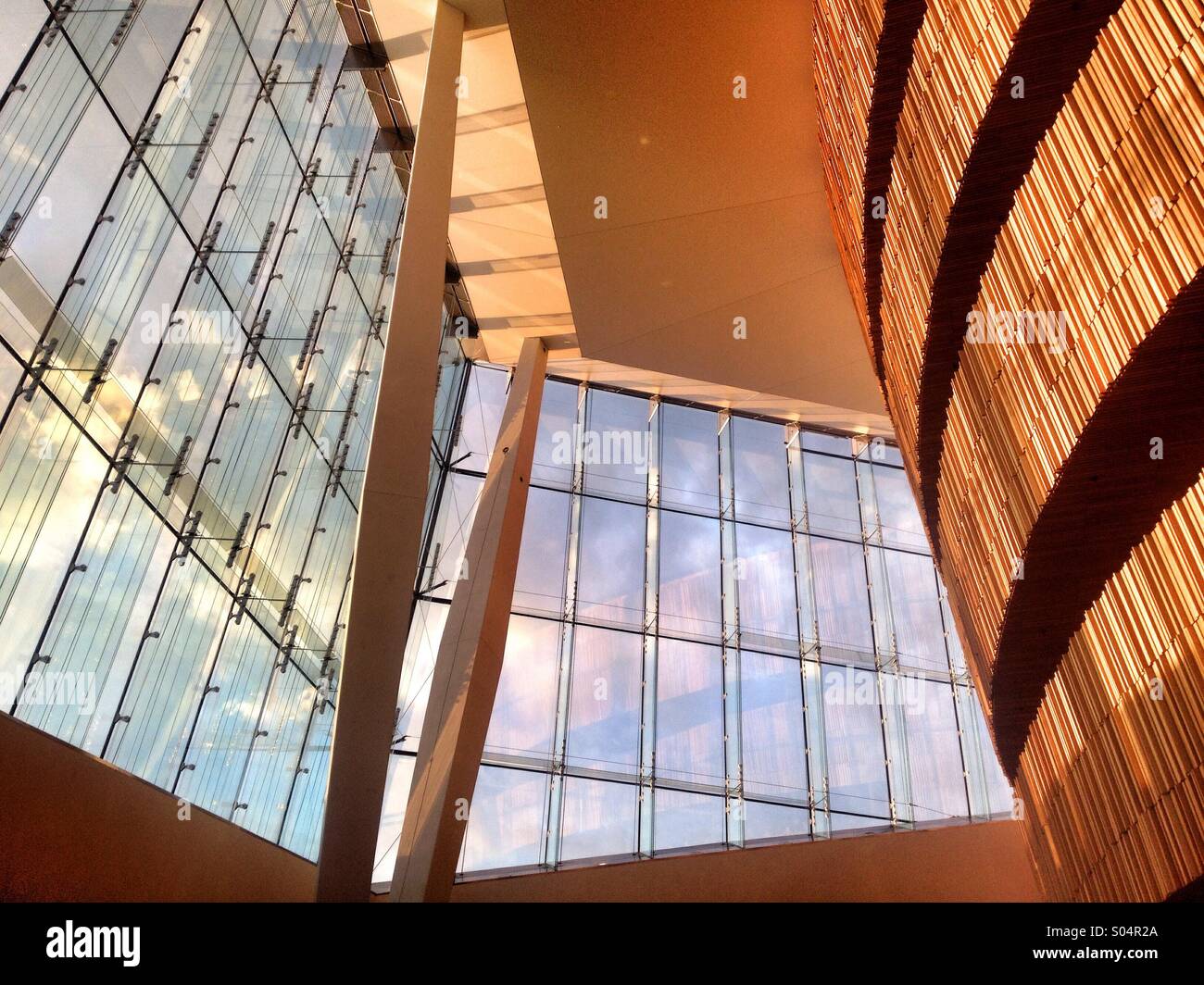 Oslo Opera inside Stock Photo - Alamy