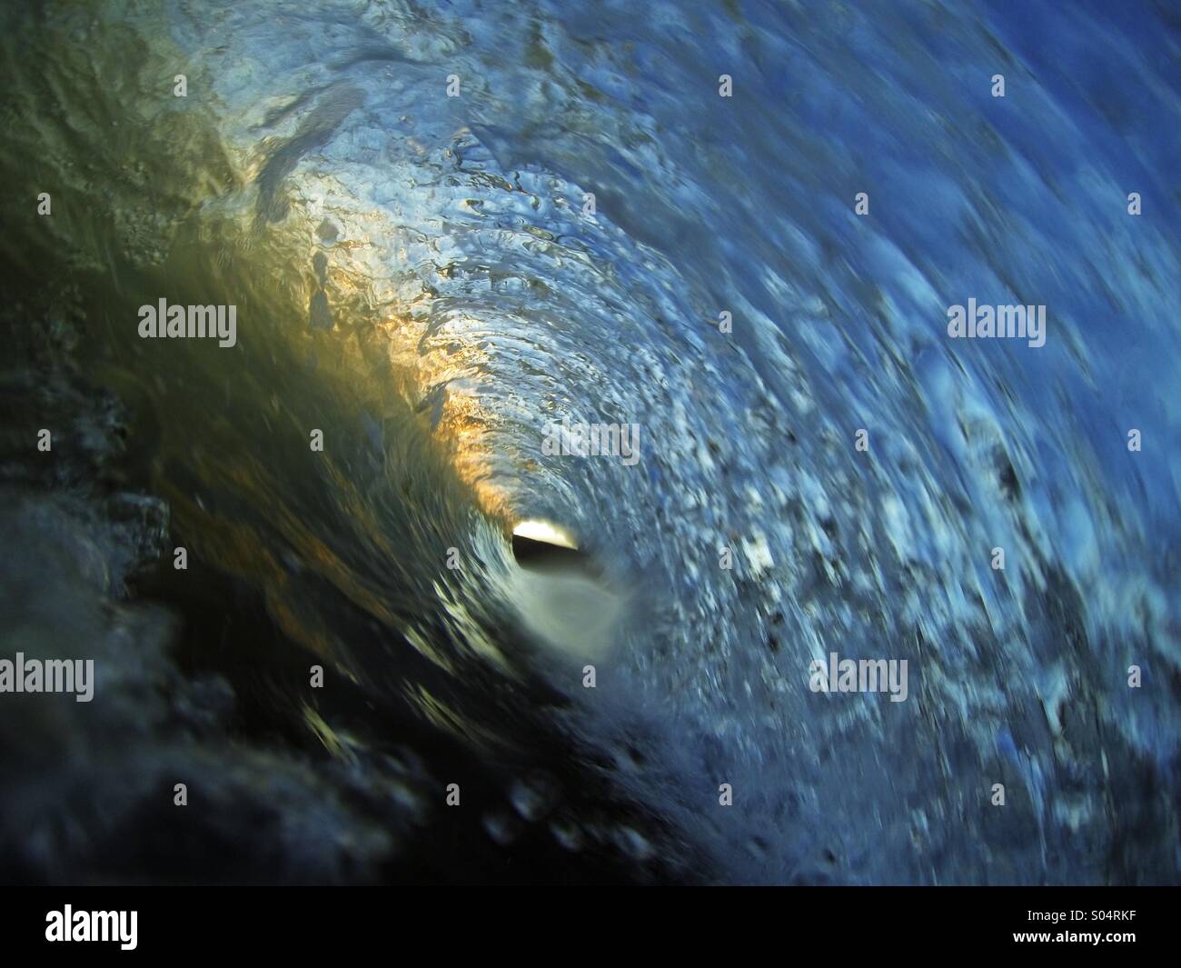Inside wave sunset hi-res stock photography and images - Alamy