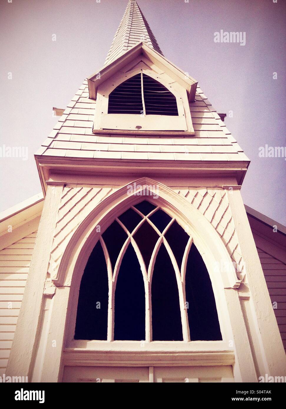 Old country church steeple hi-res stock photography and images - Alamy