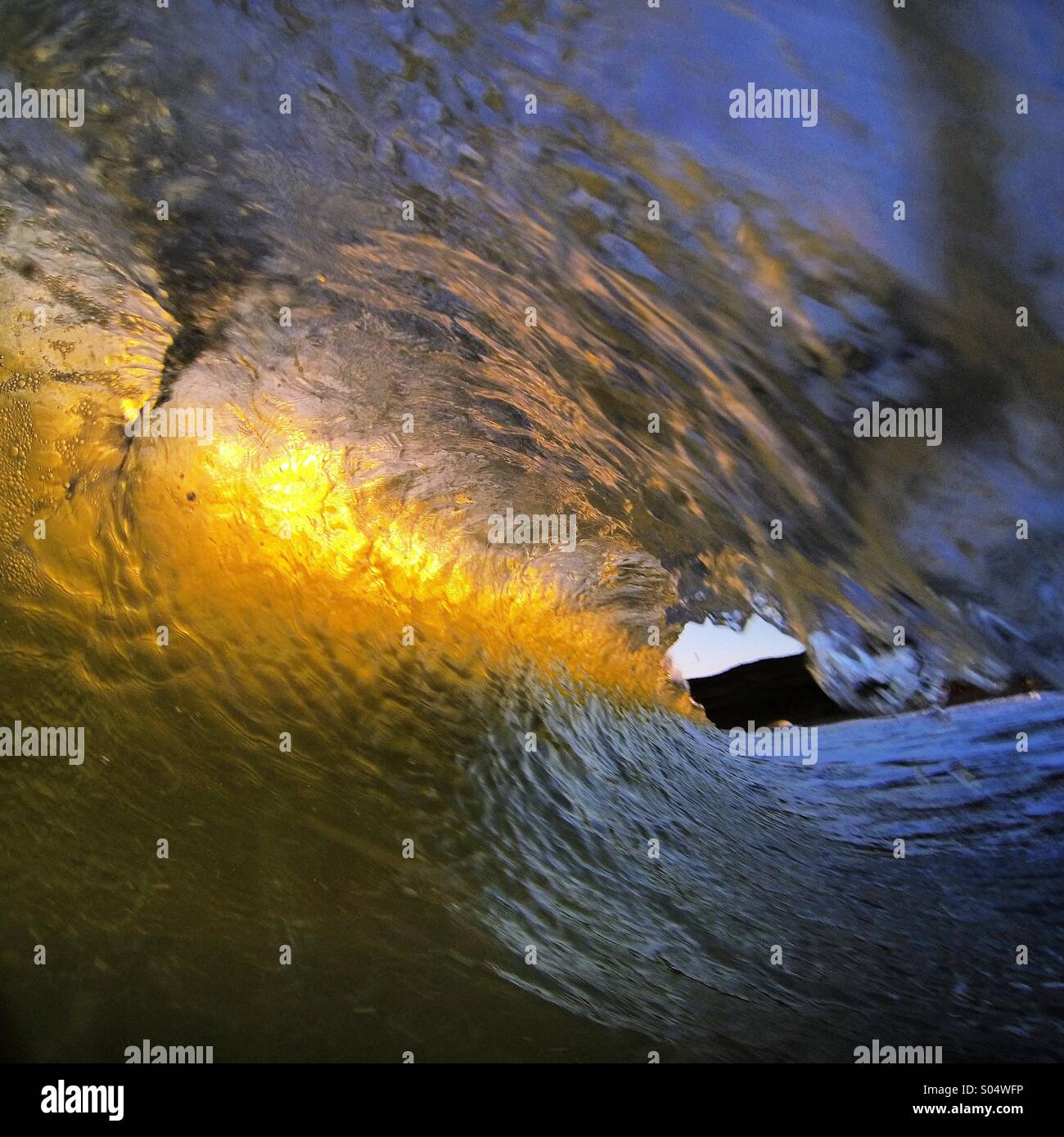 Barrel rolling through the sunset Stock Photo - Alamy