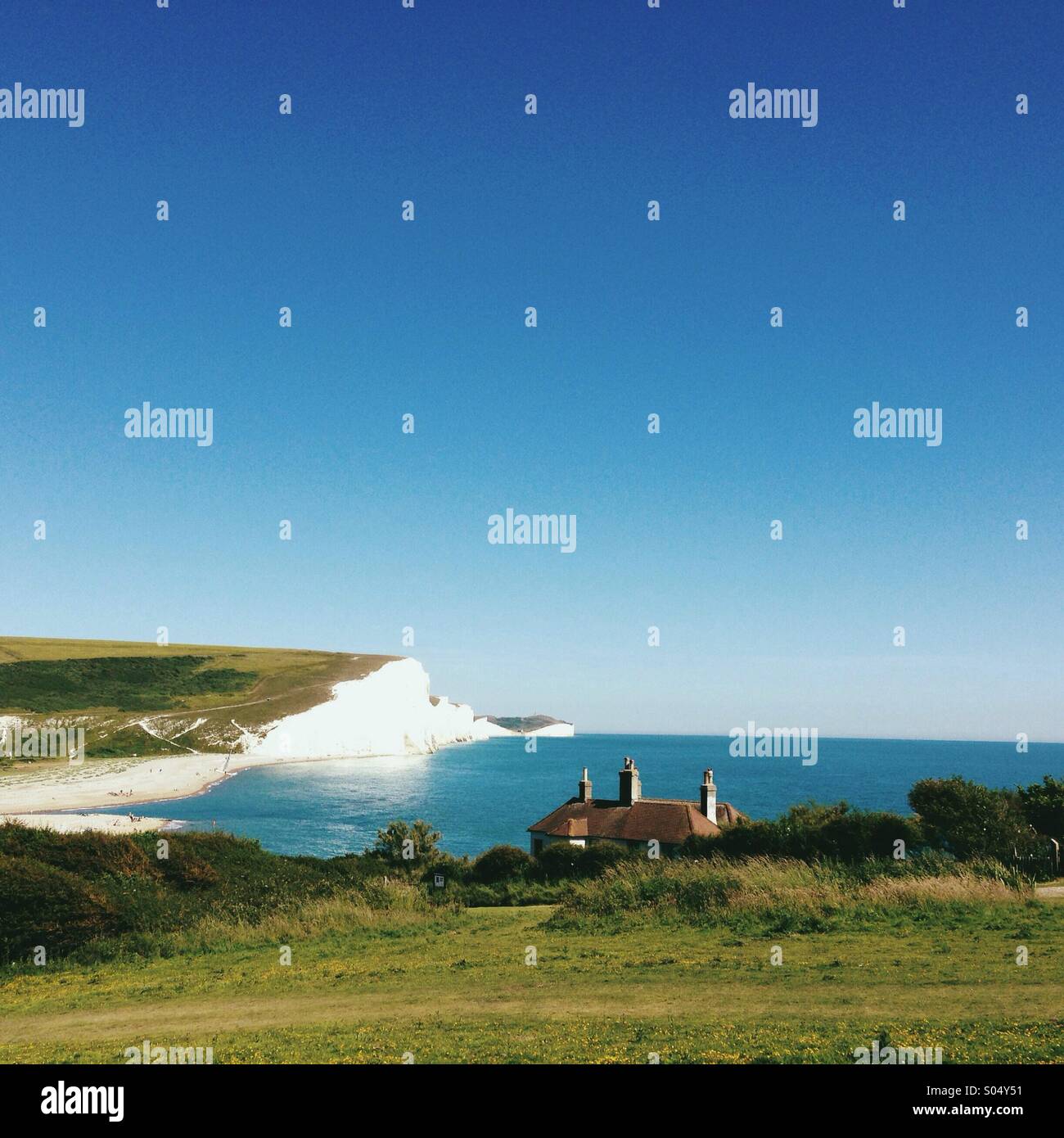 Cuckmere haven cottage hi-res stock photography and images - Alamy