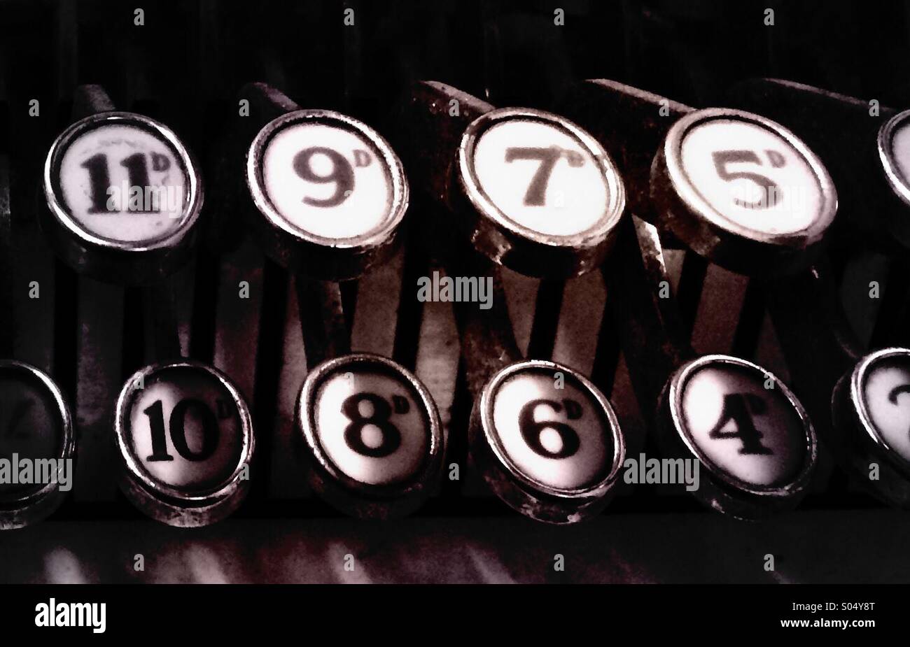 Numbers 6 7 a hi-res stock photography and images - Alamy