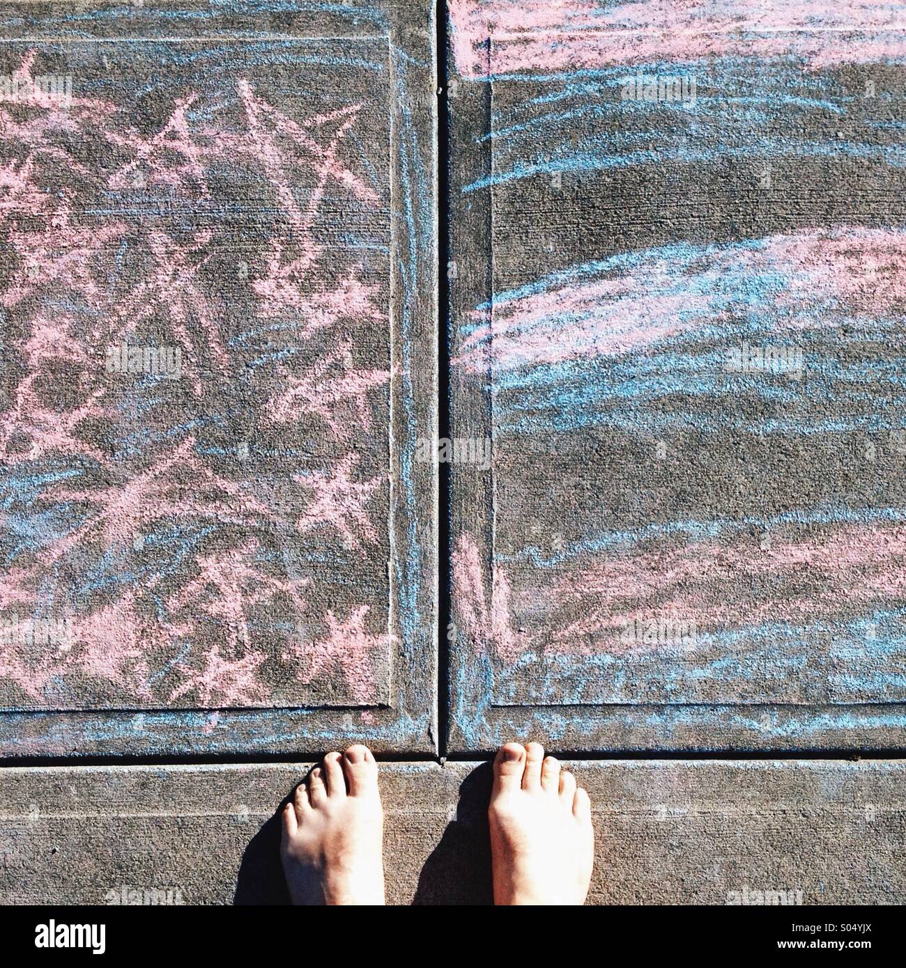 Chalk flag hi-res stock photography and images - Alamy