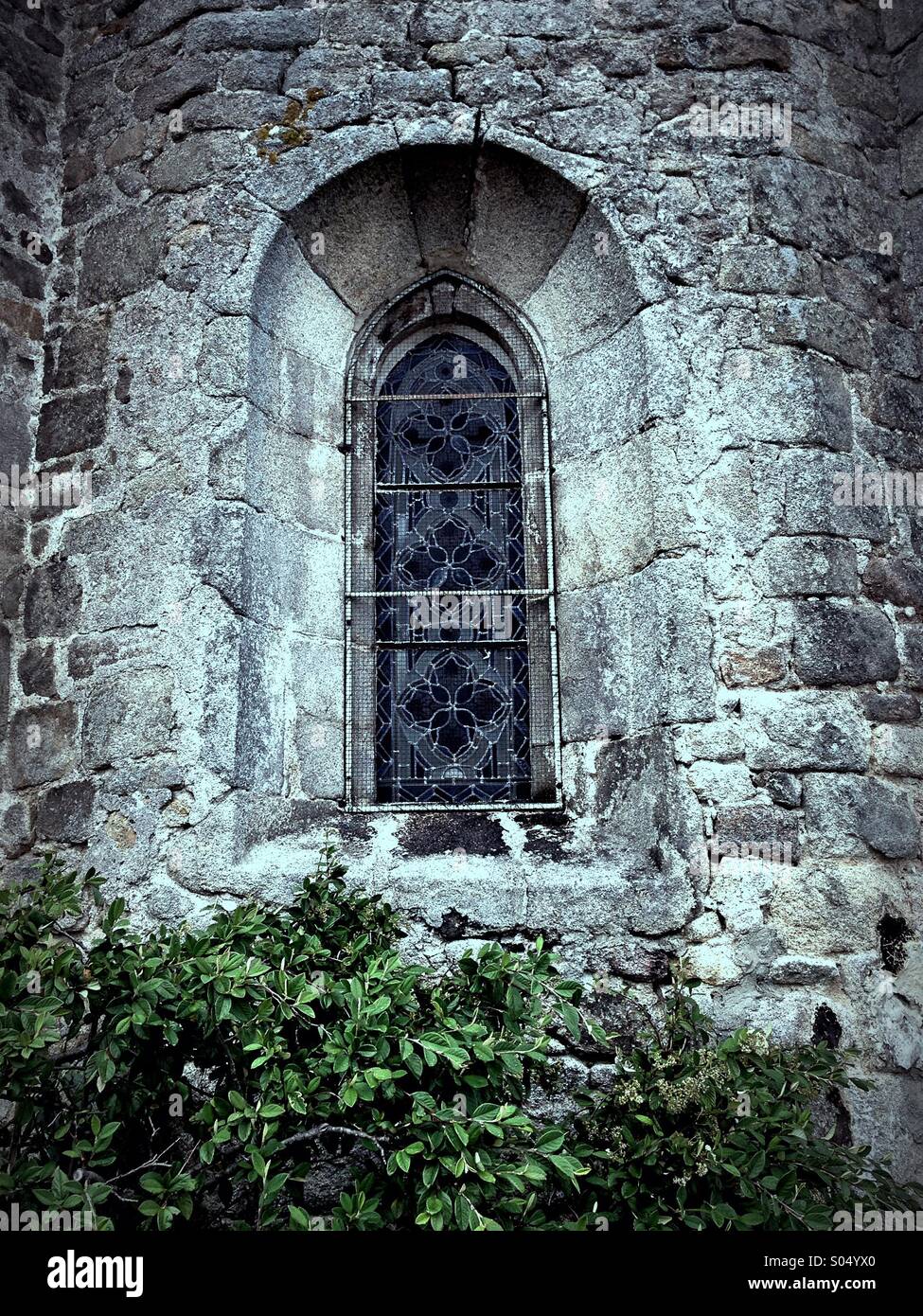 Old scary window Stock Photo - Alamy