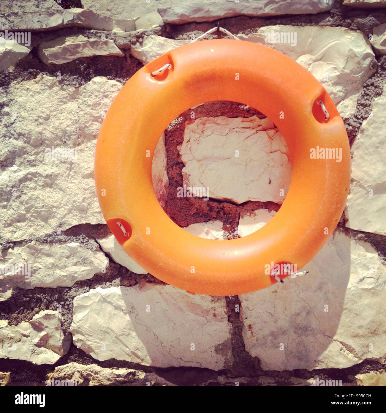 Life saver ring Stock Photo - Alamy