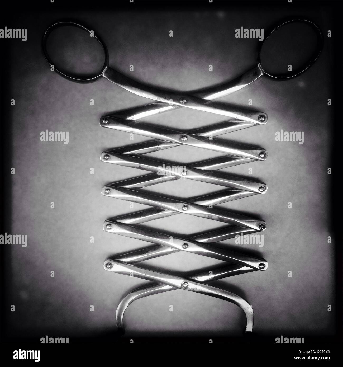 scissors strange surgical operation precision instrument concept ...