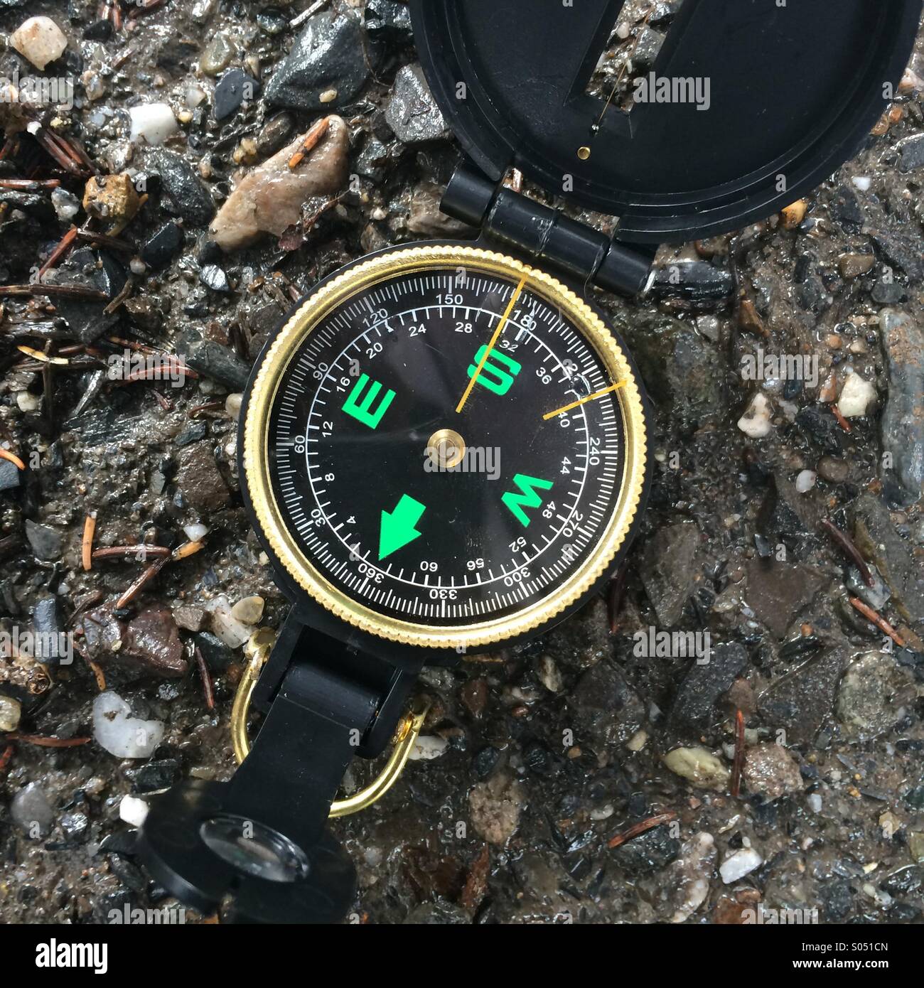 Ground compass hi-res stock photography and images - Alamy