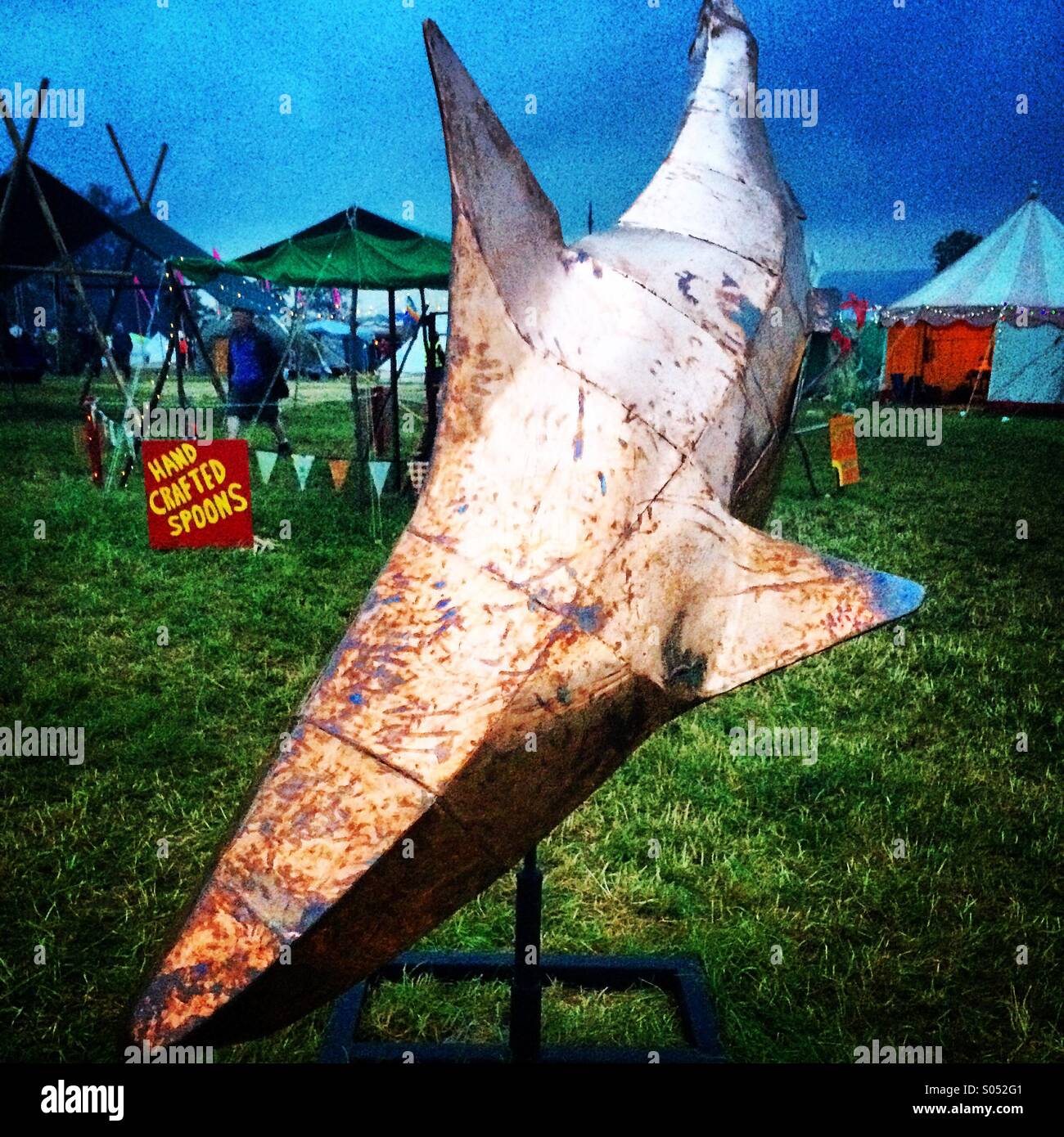 Shark statue hi-res stock photography and images - Alamy