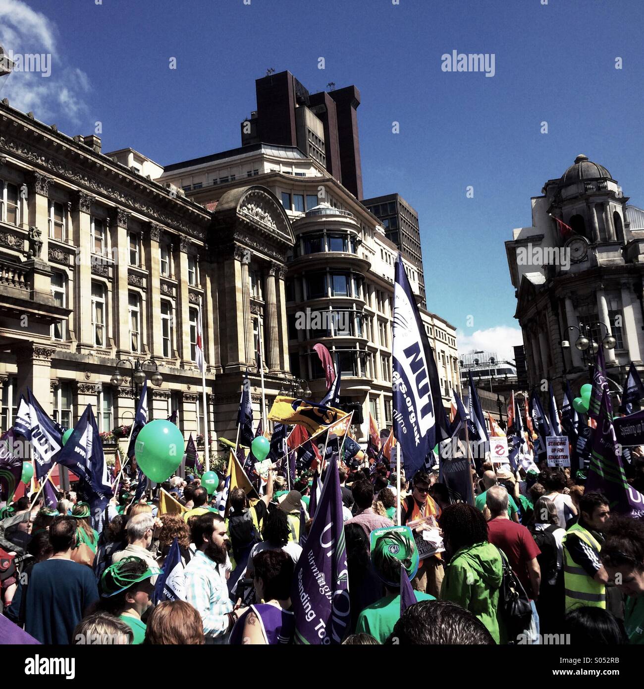 Birmingham strike hi-res stock photography and images - Alamy