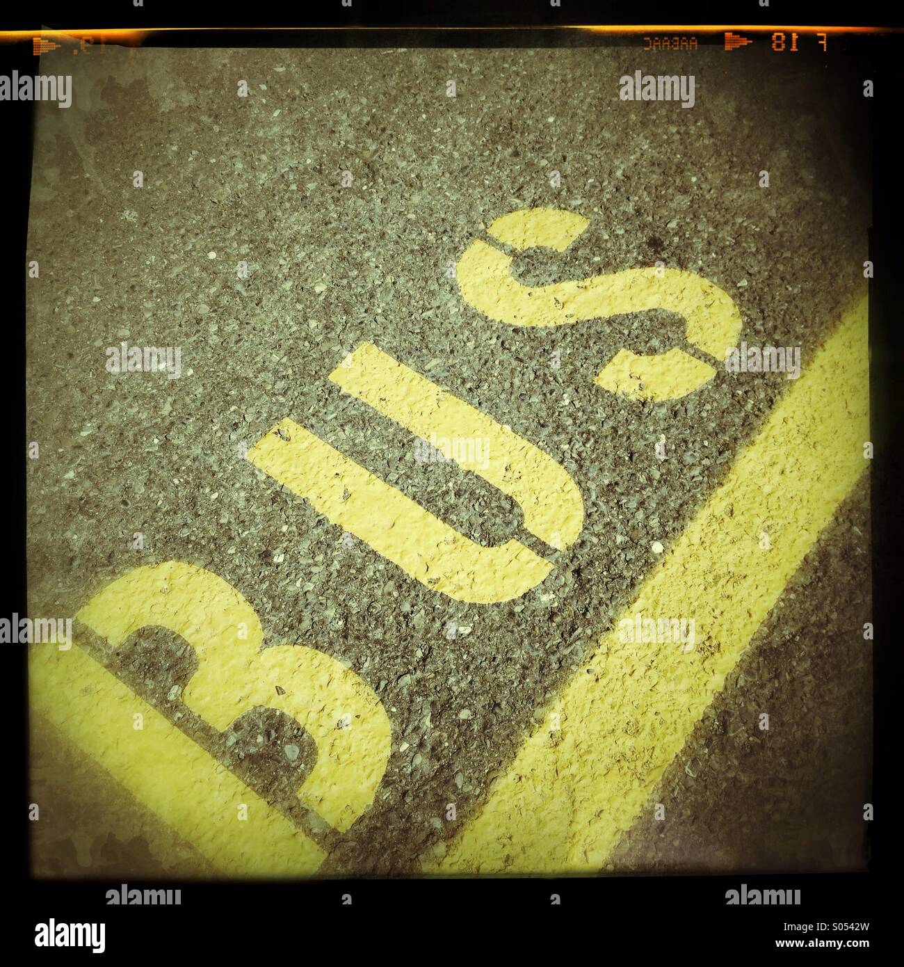 Bus parking sign hi-res stock photography and images - Alamy