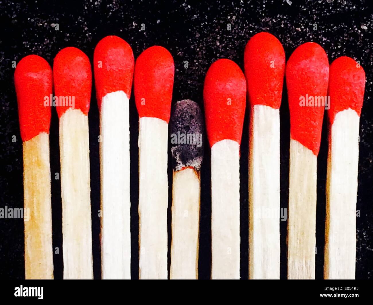 Odd one out Stock Photo - Alamy