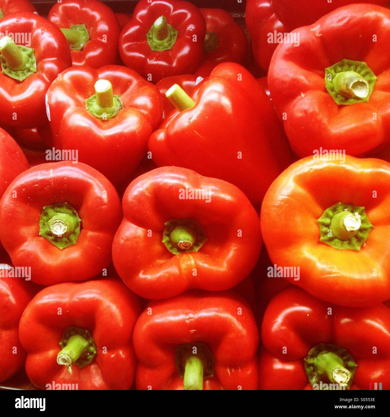 Grocery store peppers hi-res stock photography and images - Alamy