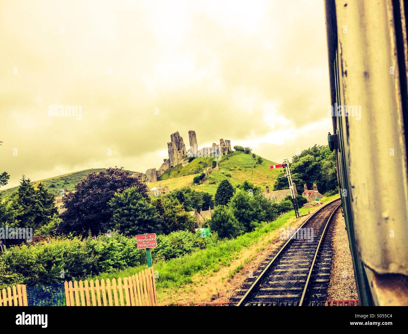 From corfe castle to swanage hi-res stock photography and images - Alamy