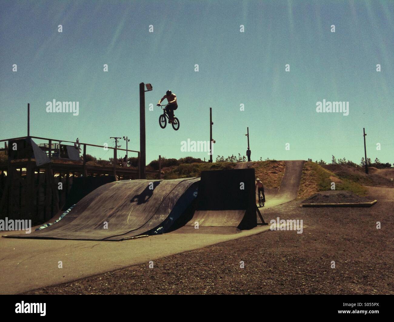 Bmx aerial hi-res stock photography and images - Alamy