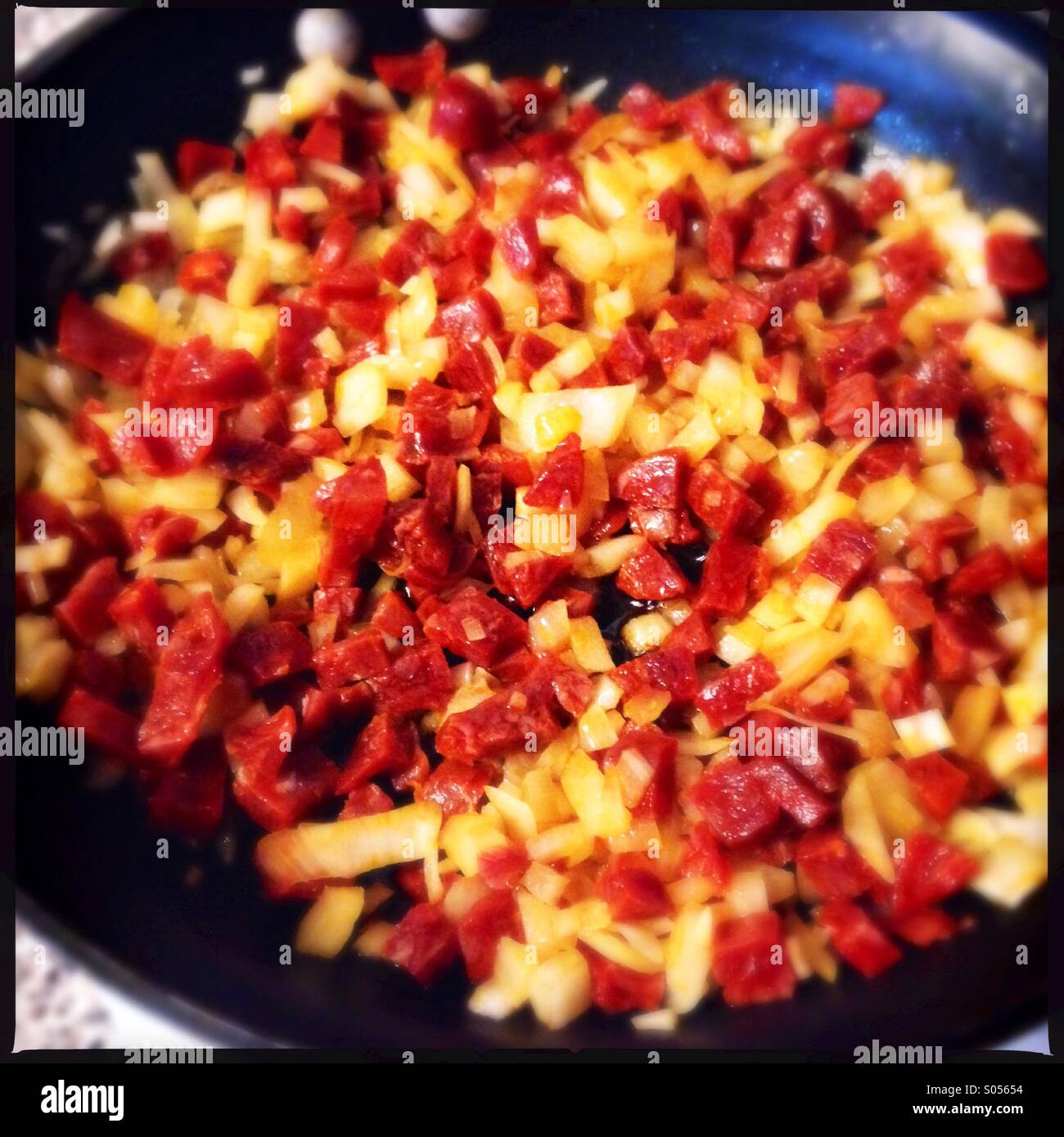 Chorizo pan hi-res stock photography and images - Alamy