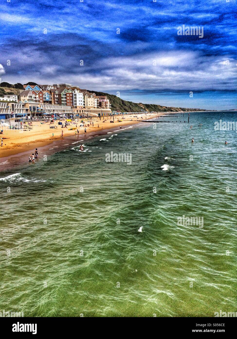 Boscombe beach hi-res stock photography and images - Alamy