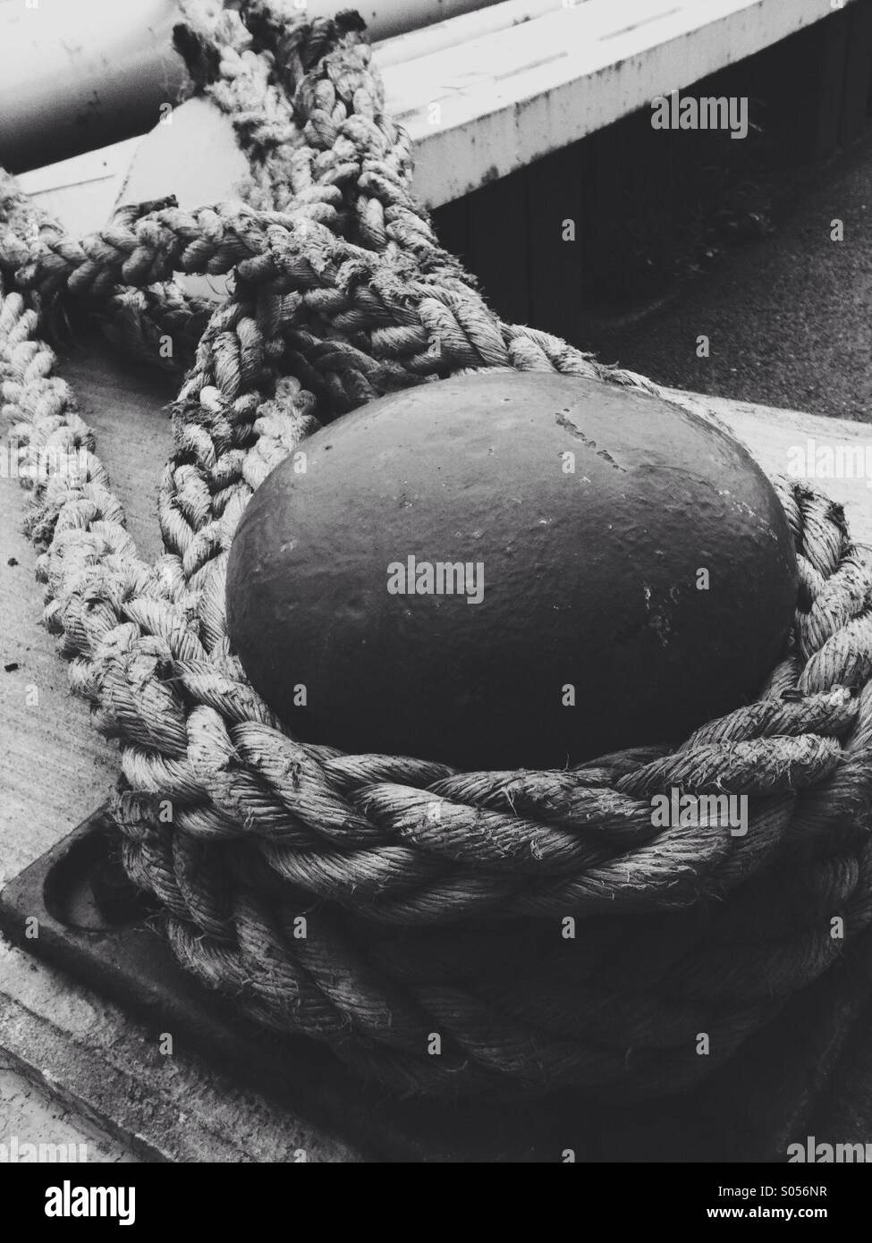 Mooring bitt hi-res stock photography and images - Alamy