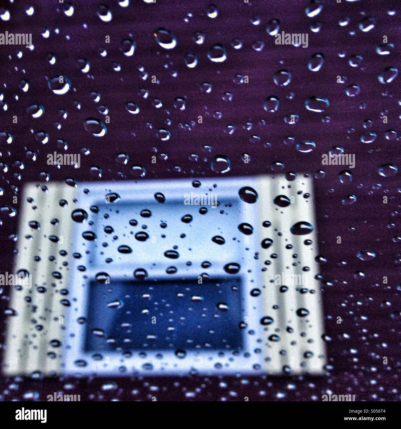 Rainy day window house hi-res stock photography and images - Alamy