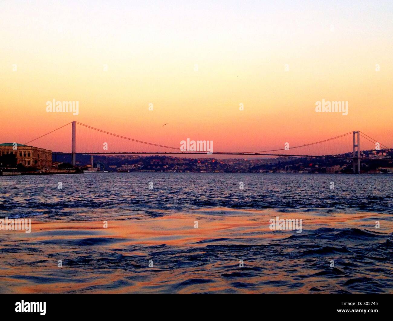 Connecting Asia and Europe over the Bosphorus Stock Photo - Alamy